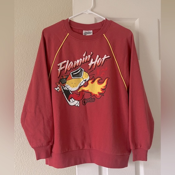 Target | Tops | Flamin Hot Cheetos Crewneck Sweatshirt | Poshmark